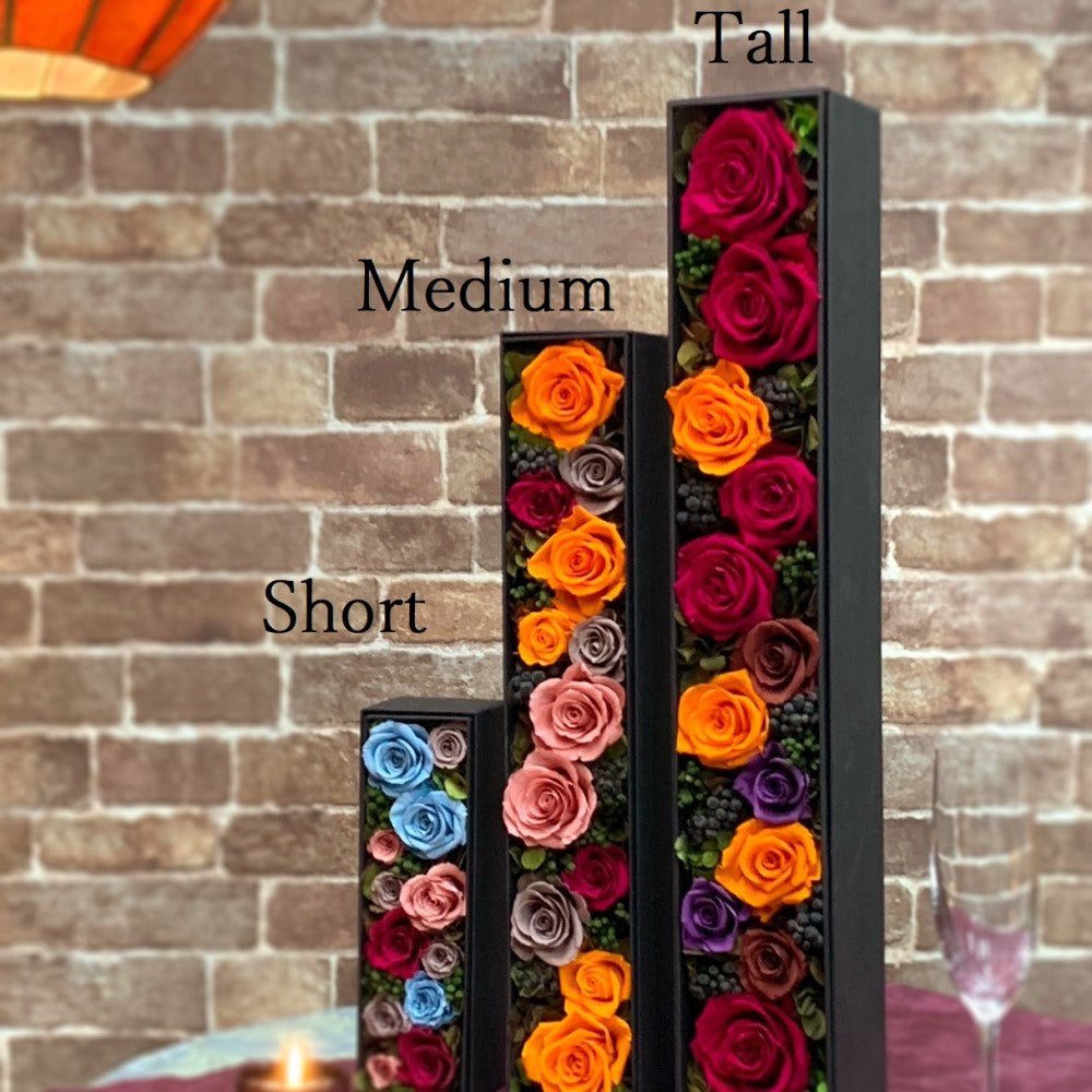 12 Roses in short box: #10895 – GINZA SOBI FLOWERS